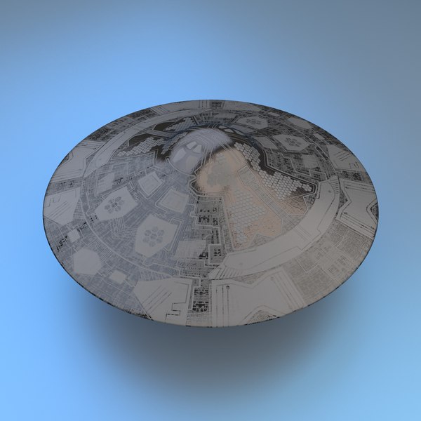 3d model of ufo
