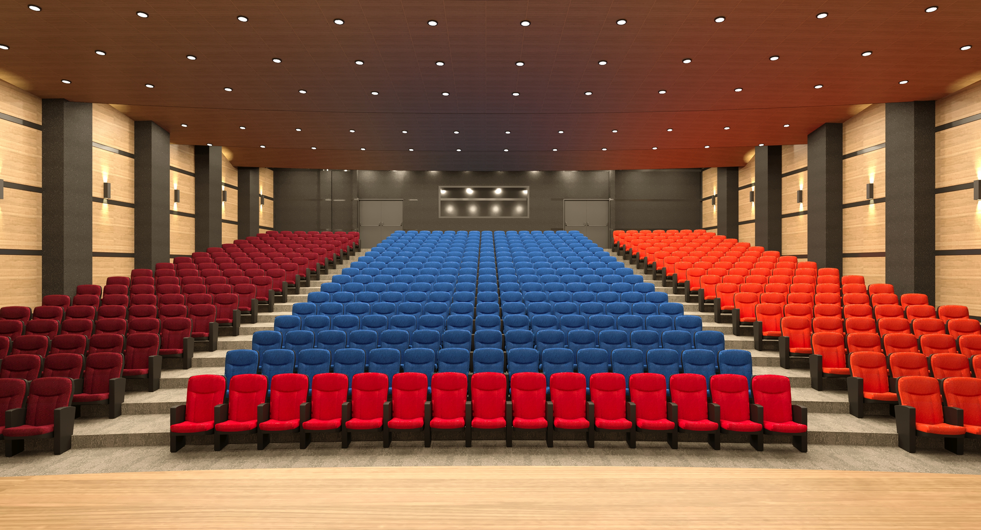 Auditorium Hall Concept 3D model - TurboSquid 1752641