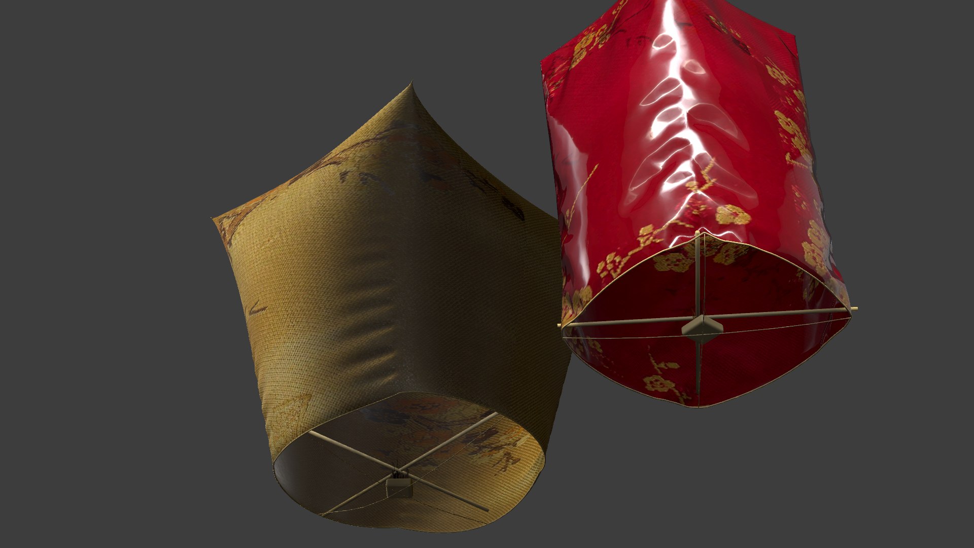 Chinese Sky Lantern 3D Model - TurboSquid 2305602