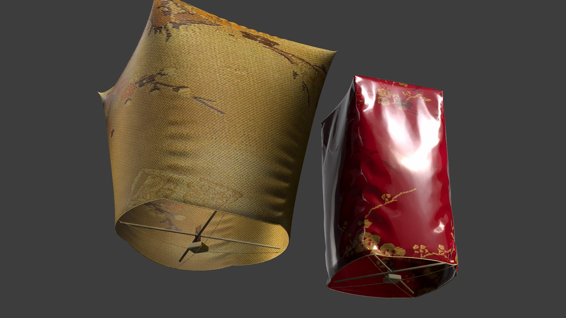 Chinese Sky Lantern 3D Model - TurboSquid 2305602