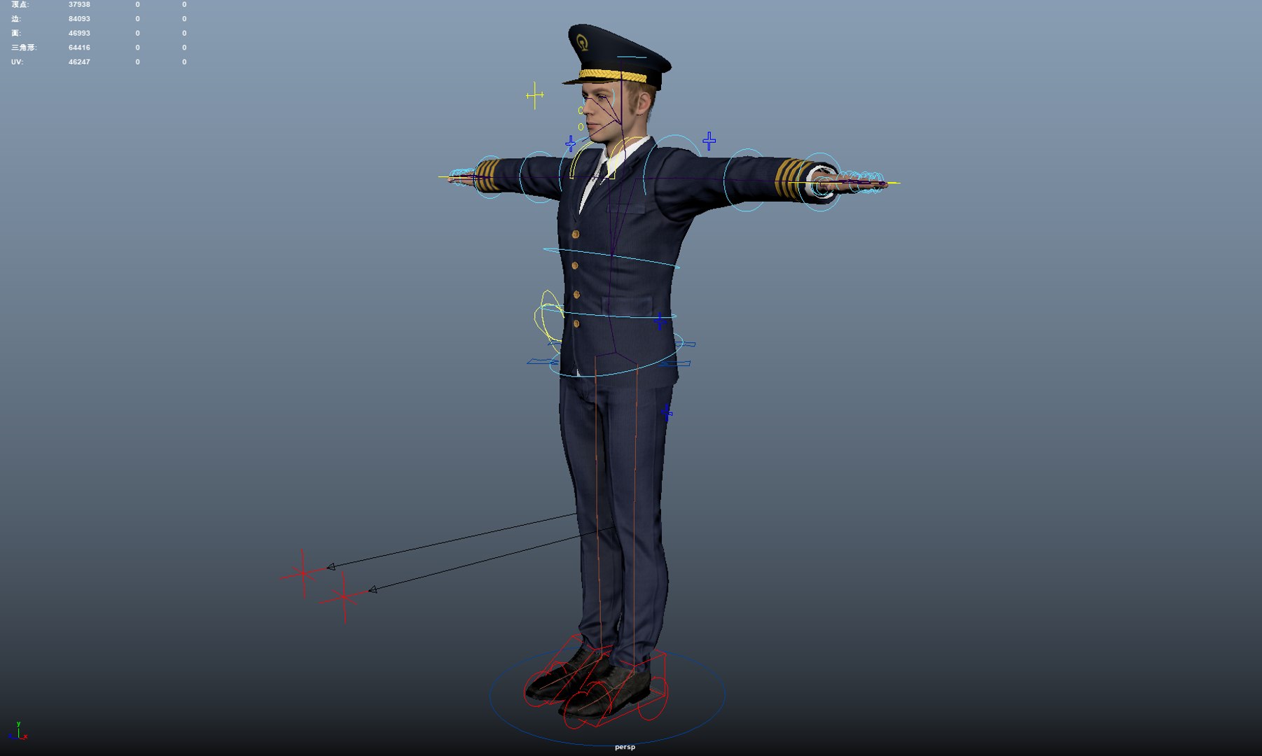 3D Pilot Model - TurboSquid 2249935