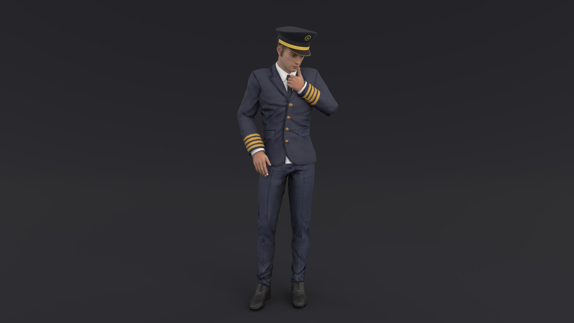 3D Pilot Model - TurboSquid 2249935