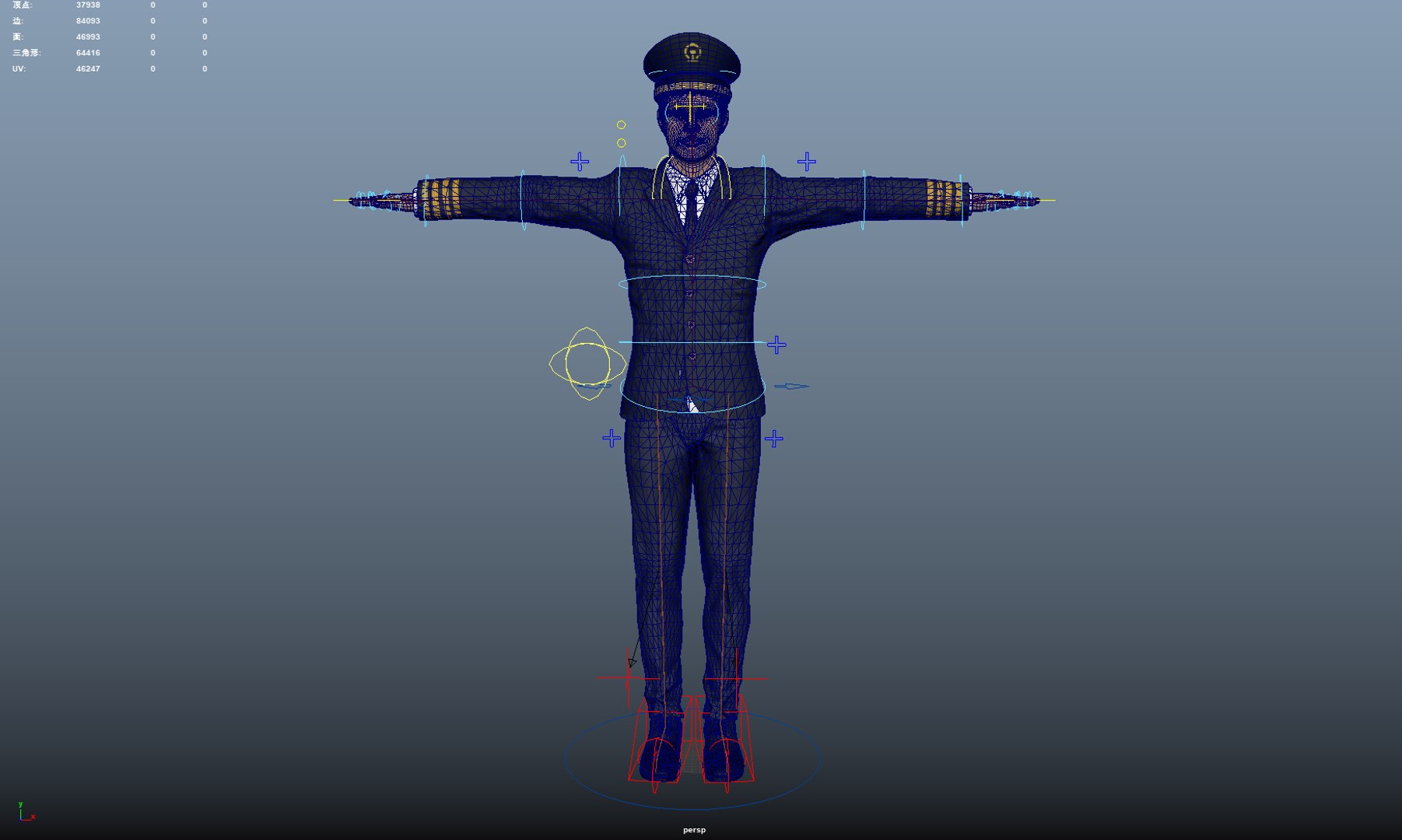 3D Pilot Model - TurboSquid 2249935