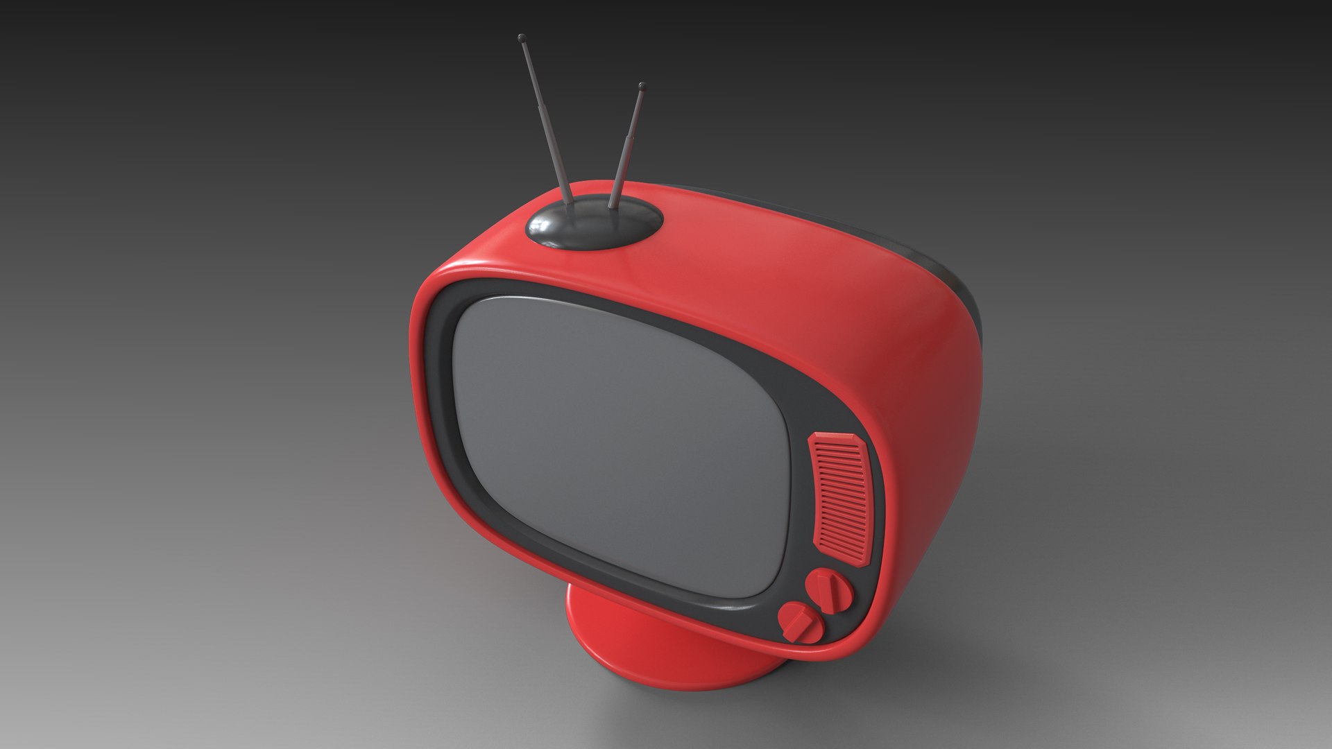 3D Cartoon Television 01 Model - TurboSquid 1873973
