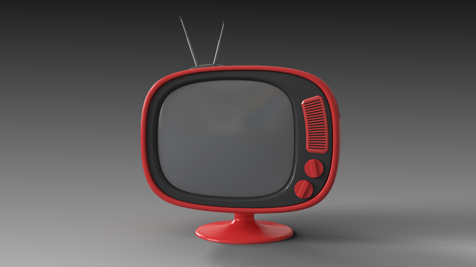 3D Cartoon Television 01 Model - TurboSquid 1873973