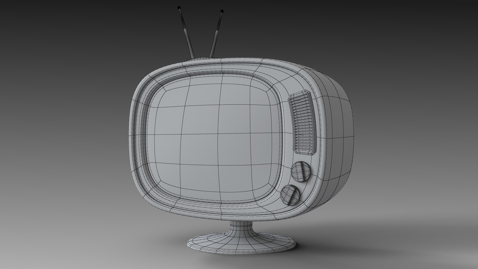 3D Cartoon Television 01 Model - TurboSquid 1873973