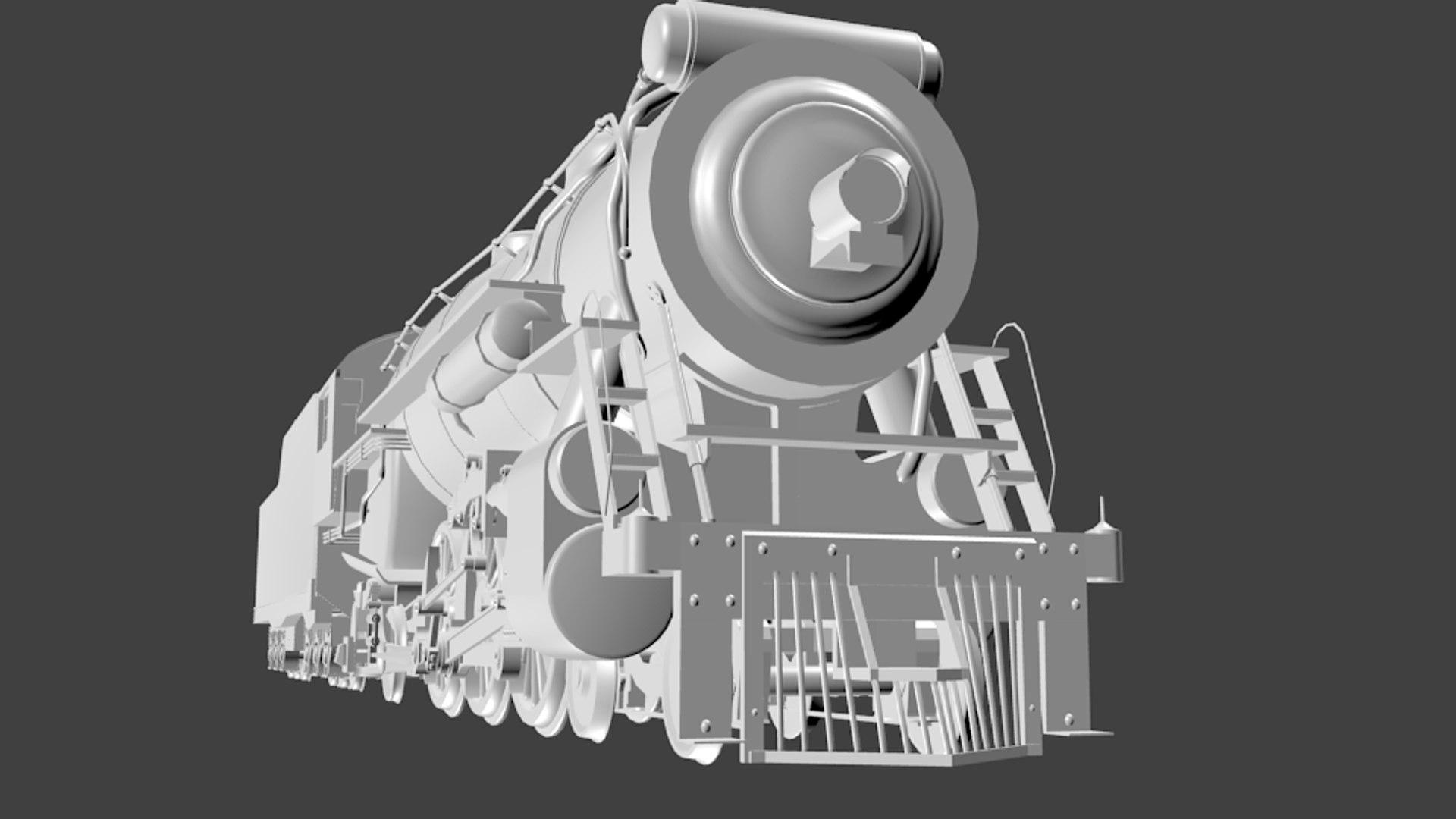 3D Southern Ps-4 Locomotive Steam Model - TurboSquid 1267435