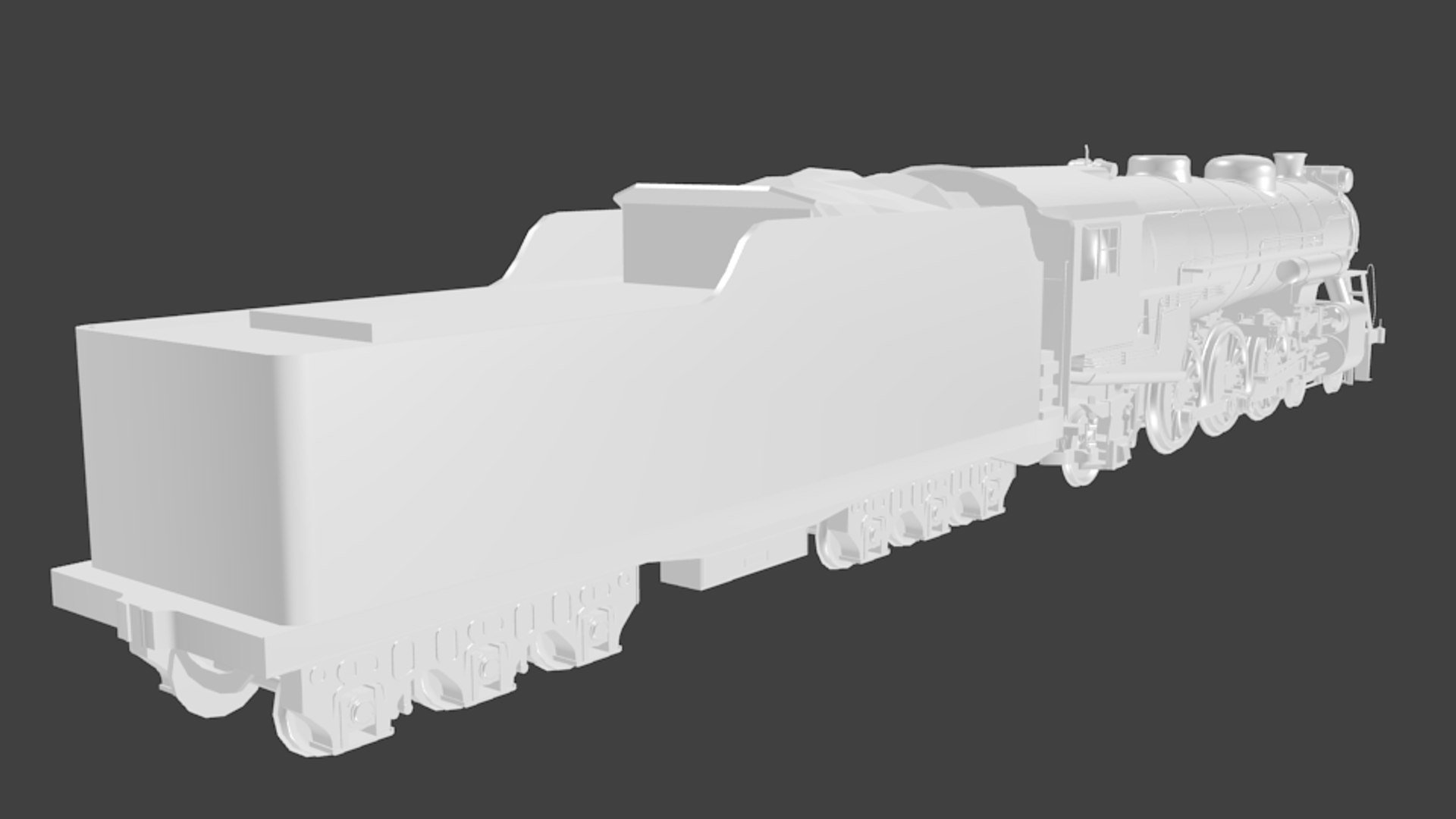 3D Southern Ps-4 Locomotive Steam Model - TurboSquid 1267435