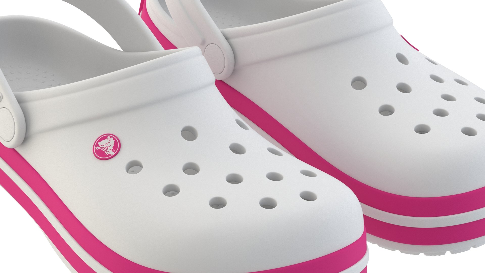 3D Crocs Crocband Pink Crush - TurboSquid 2416304