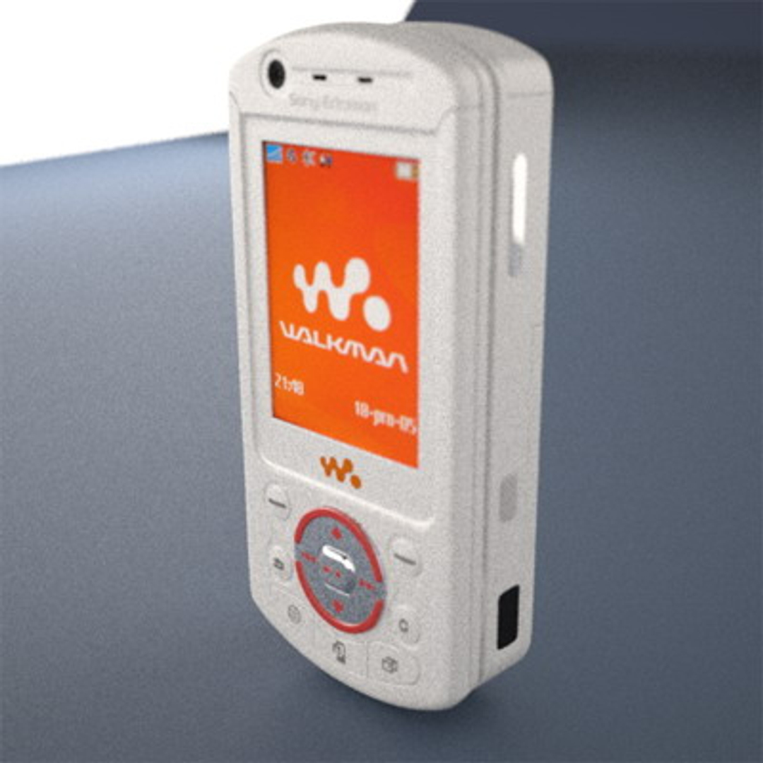 3d model sony ericsson w900
