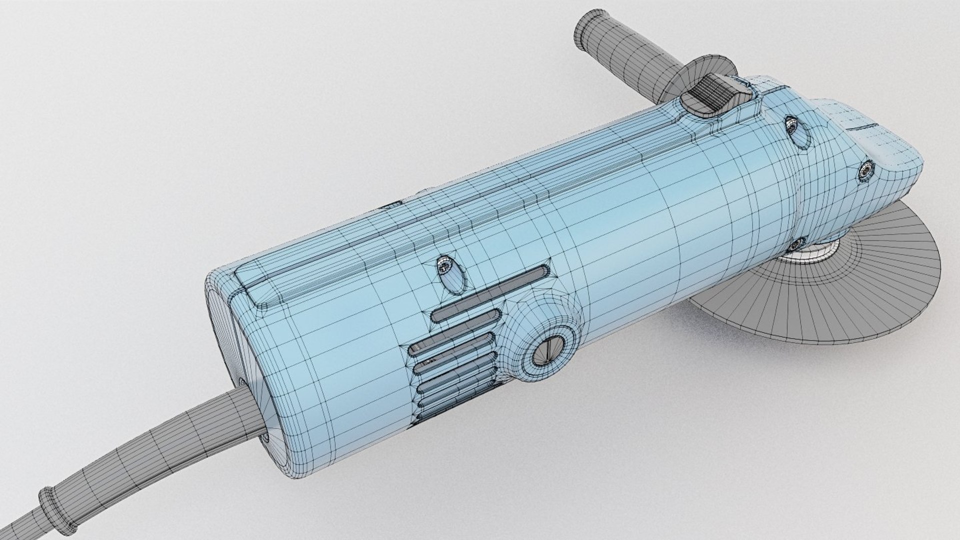 Angle Grinder 3D Model - TurboSquid 1527433