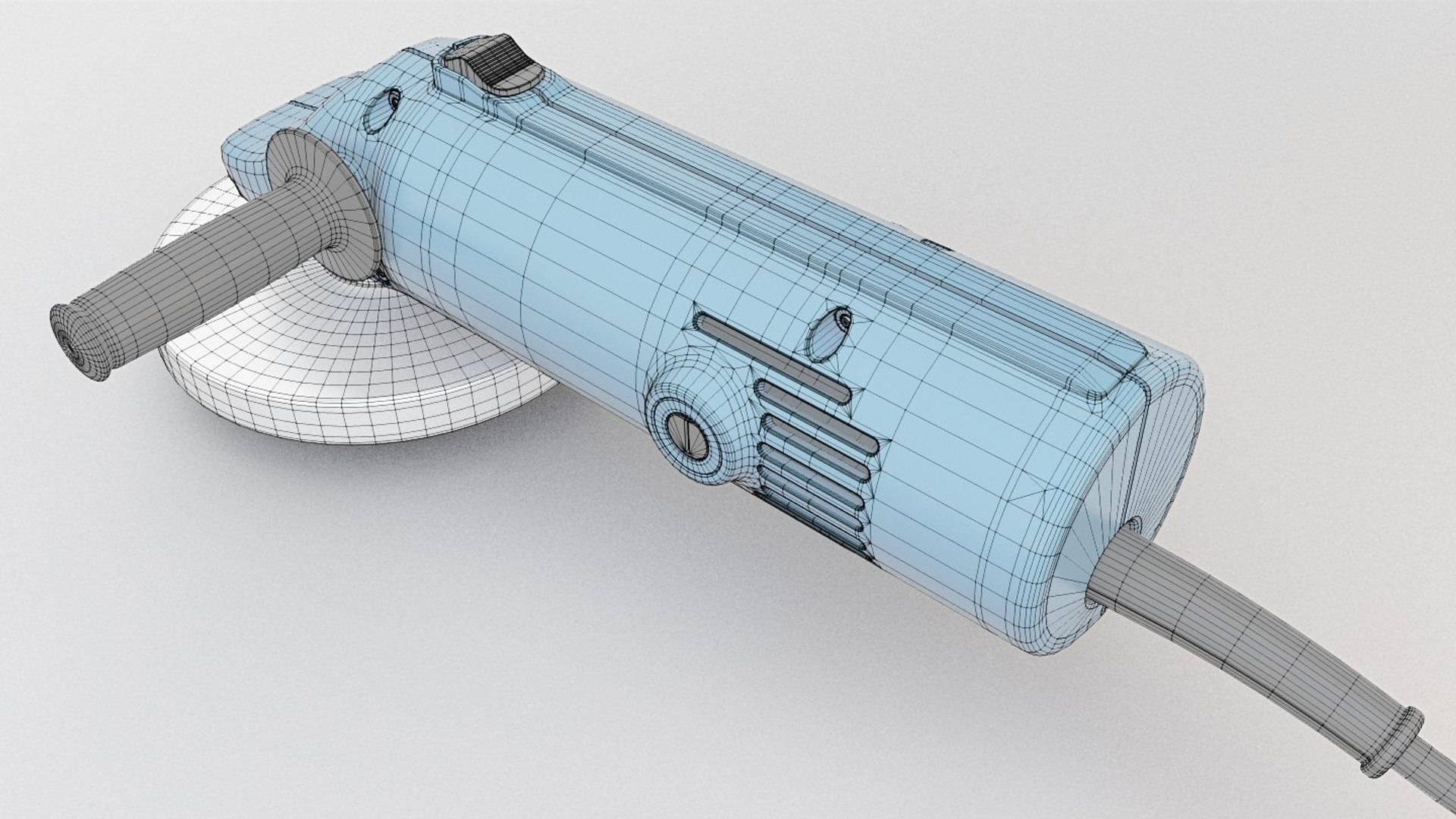 Angle Grinder 3D Model - TurboSquid 1527433
