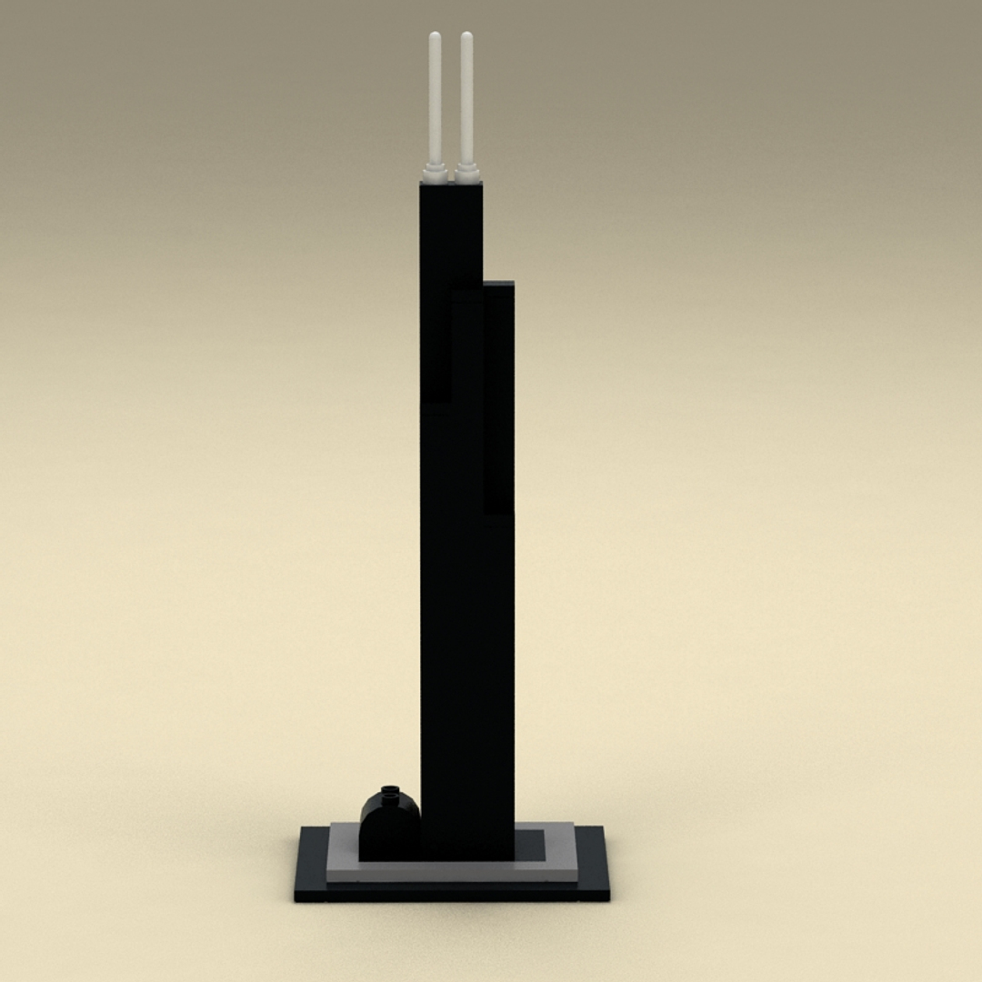 Lego Willis Tower 3D Model - TurboSquid 1167111