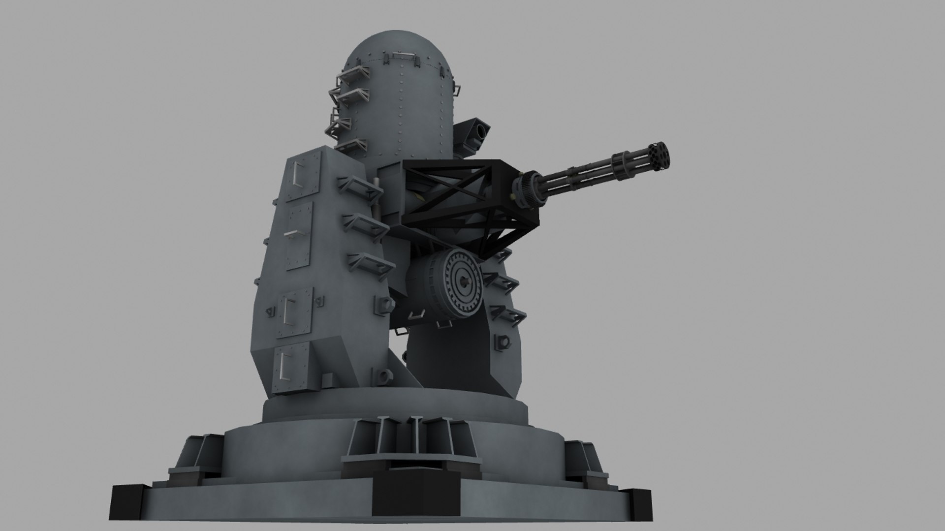 3d 3ds Phalanx Turret