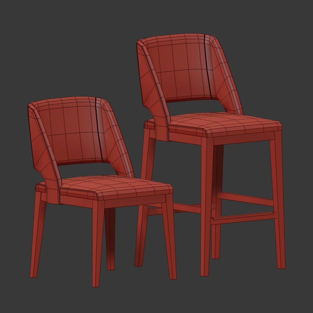 3D Ottostelle Furniture Restaurants - TurboSquid 1494932