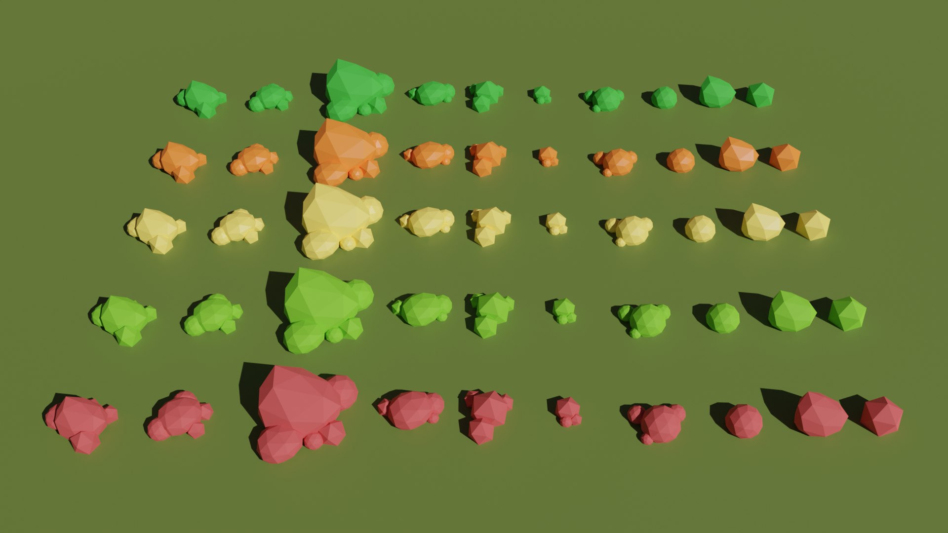 Low-Poly Nature Pack 3D model - TurboSquid 2140878