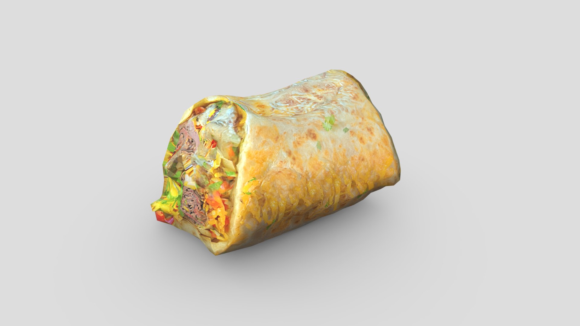 Burrito 2 3D Model - TurboSquid 2268853