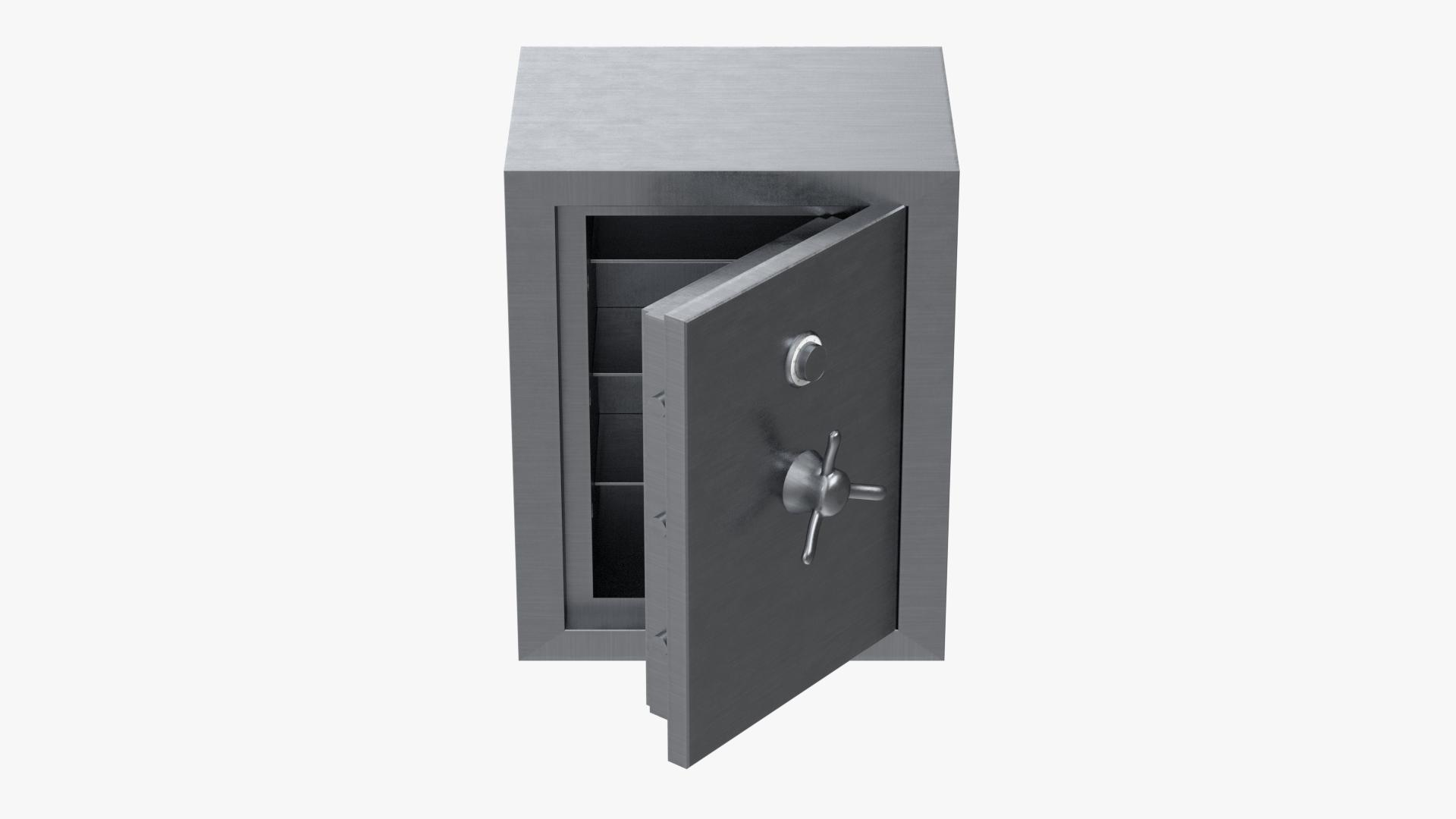 3D safe safety vault 3 - TurboSquid 1193133