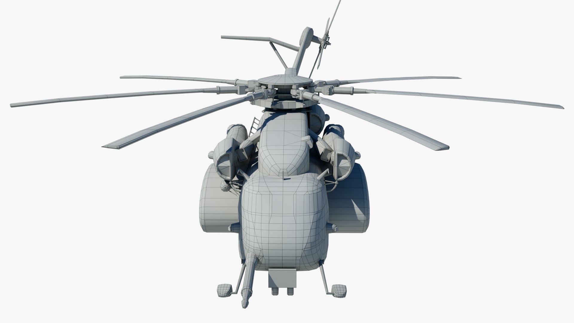 3D military helicopter mh-53e sea model - TurboSquid 1283004