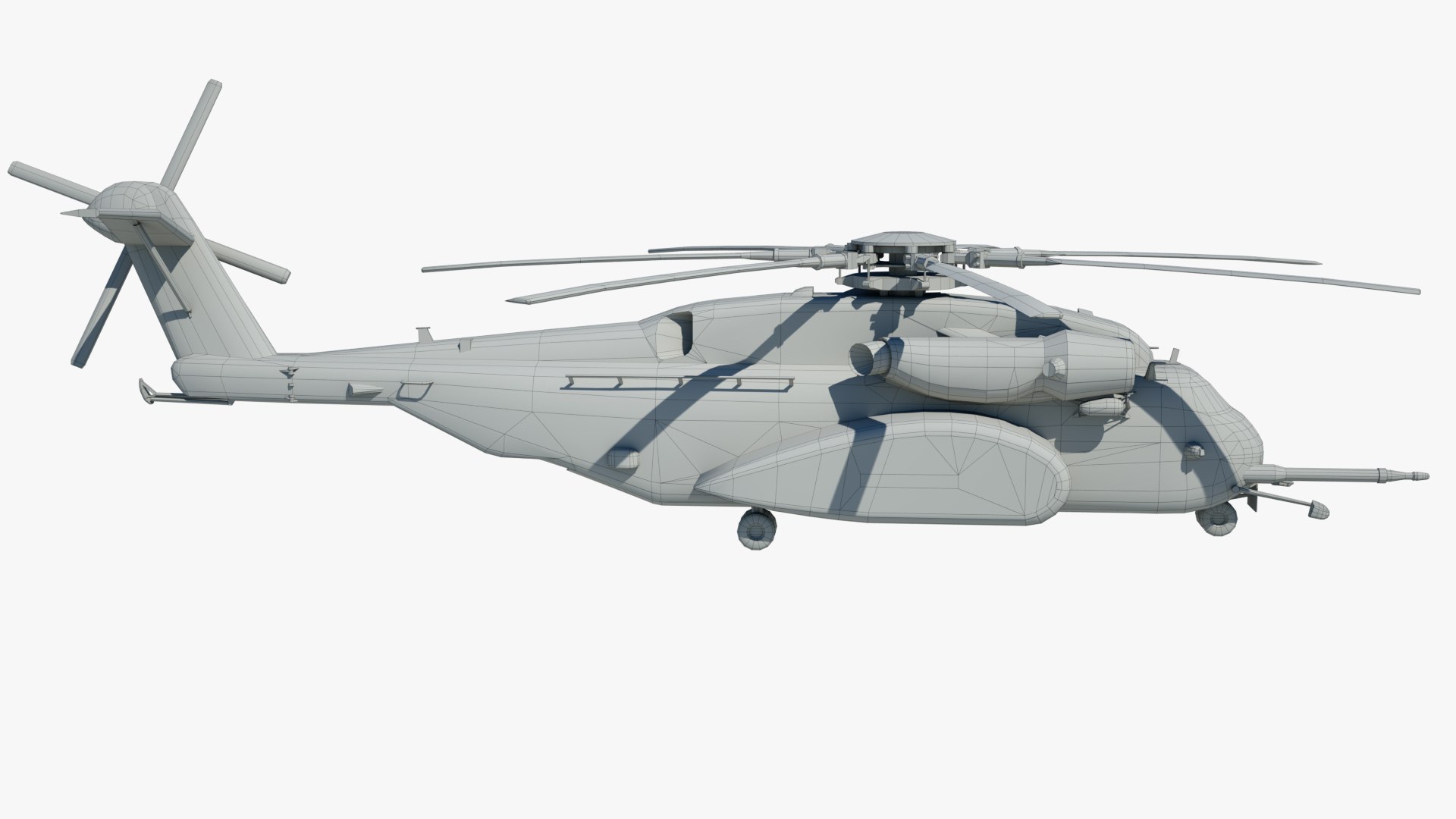 3D military helicopter mh-53e sea model - TurboSquid 1283004