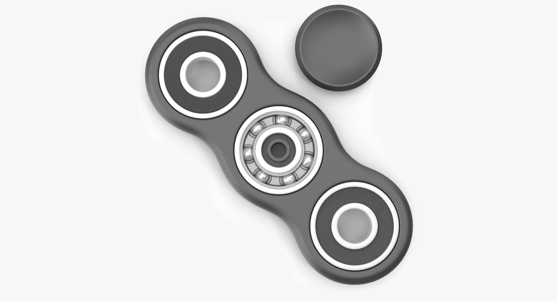 3D Spinner Fidget Model - TurboSquid 1168048
