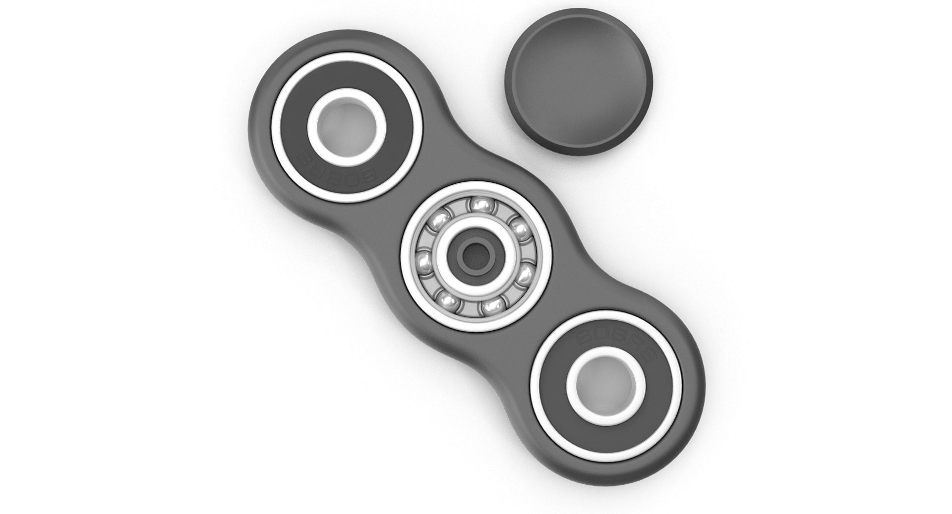 3D Spinner Fidget Model - TurboSquid 1168048