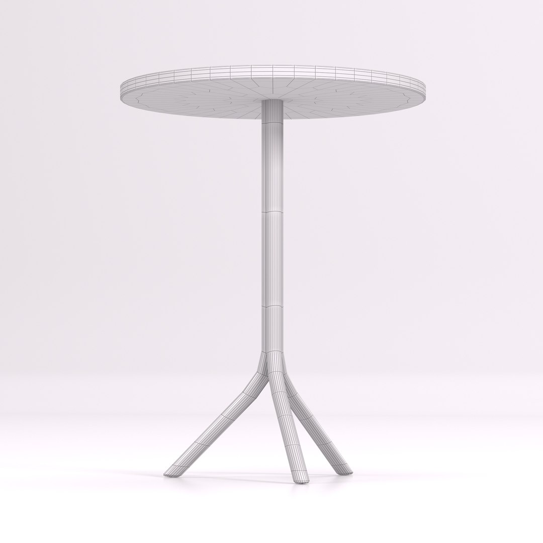 Street Table 01 3D - TurboSquid 2222152