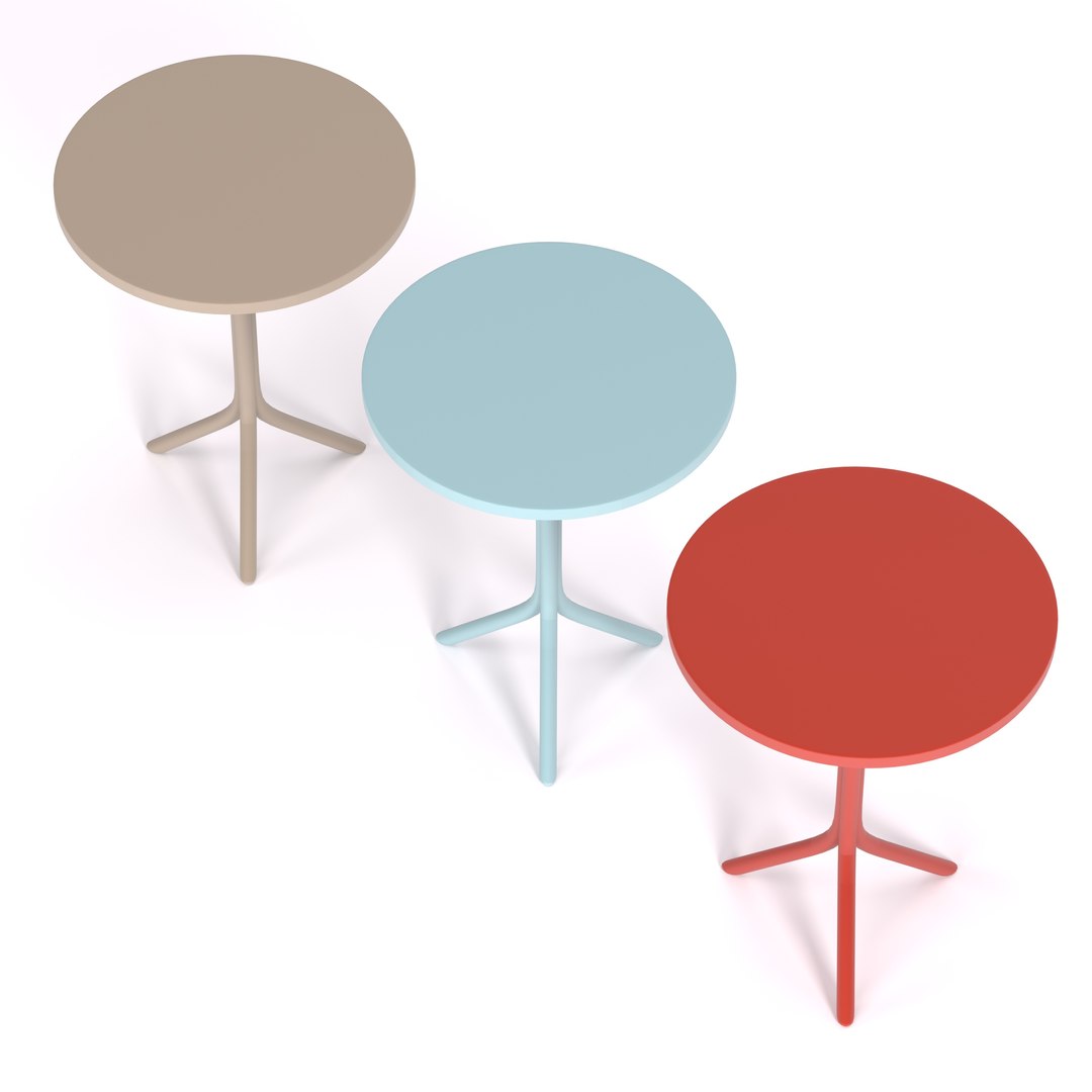 Street Table 01 3D - TurboSquid 2222152