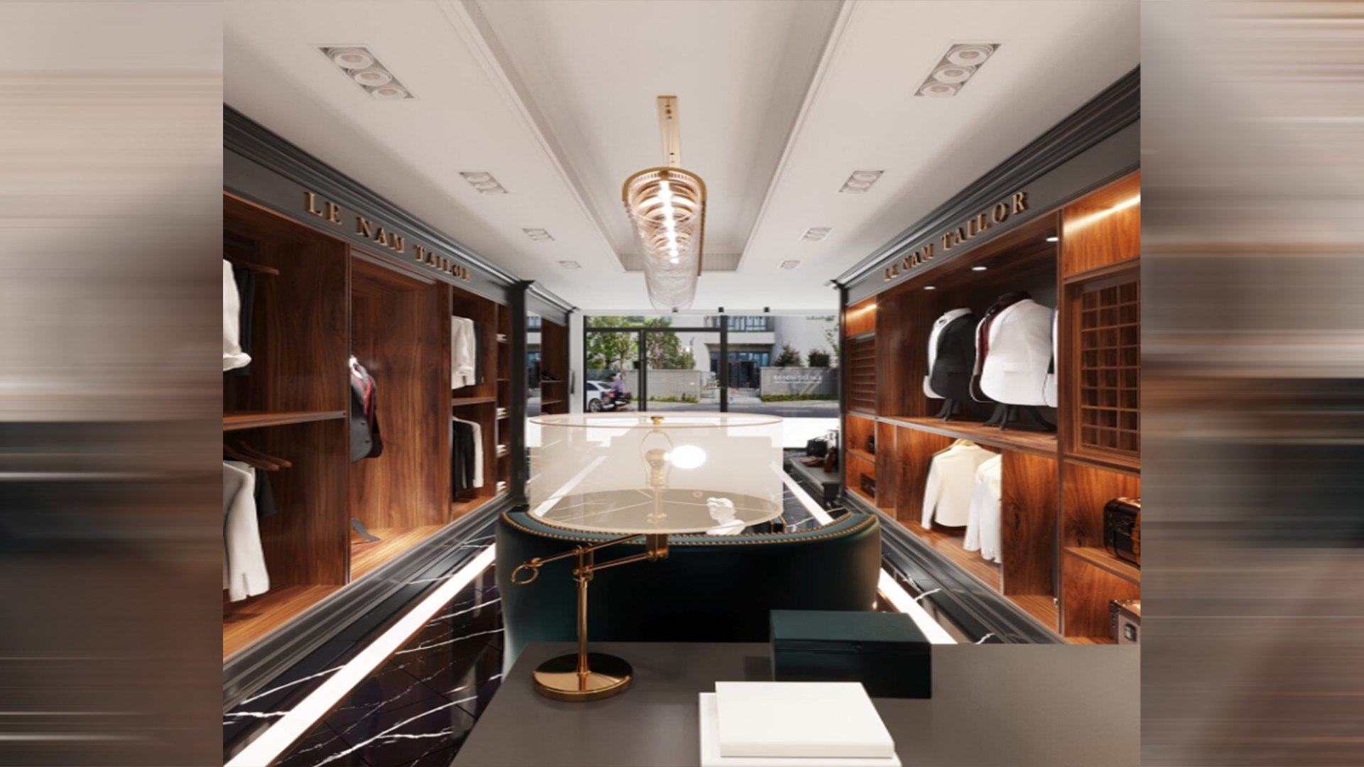 Suit Store Of Sneech 01 - MAX FBX OBJ SKP Simlab Collada Model ...