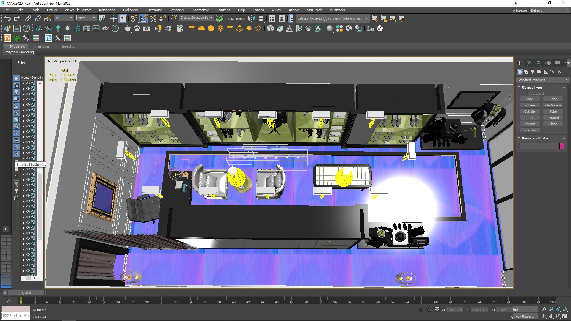 Suit Store Of Sneech 01 - MAX FBX OBJ SKP Simlab Collada Model ...