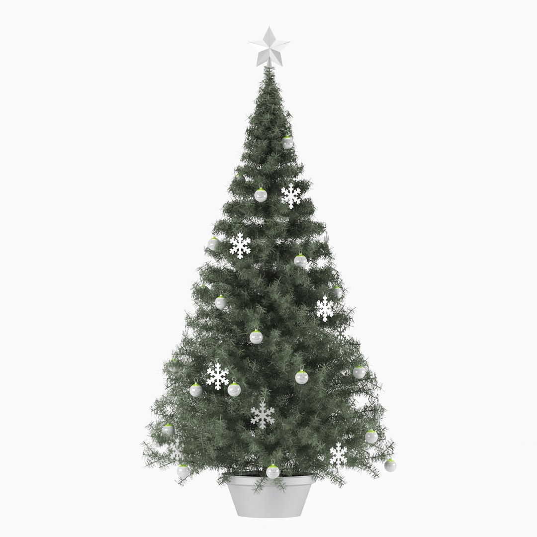 3D Christmas Tree 01 - TurboSquid 1830843