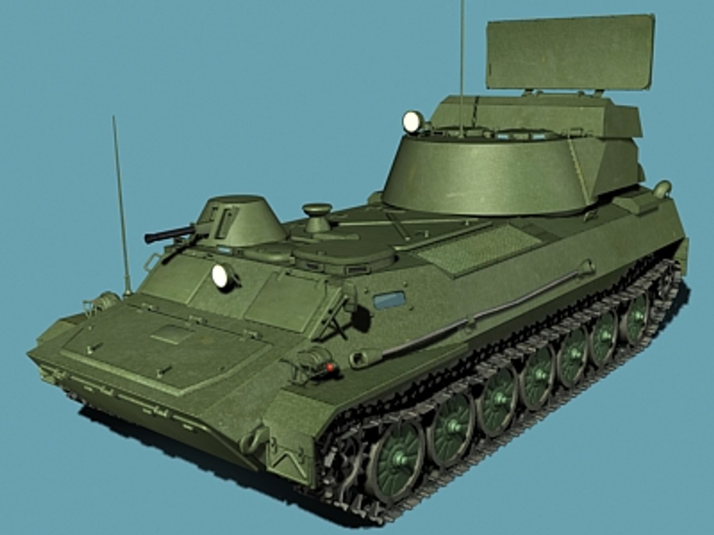 3ds Max Soviet Radar