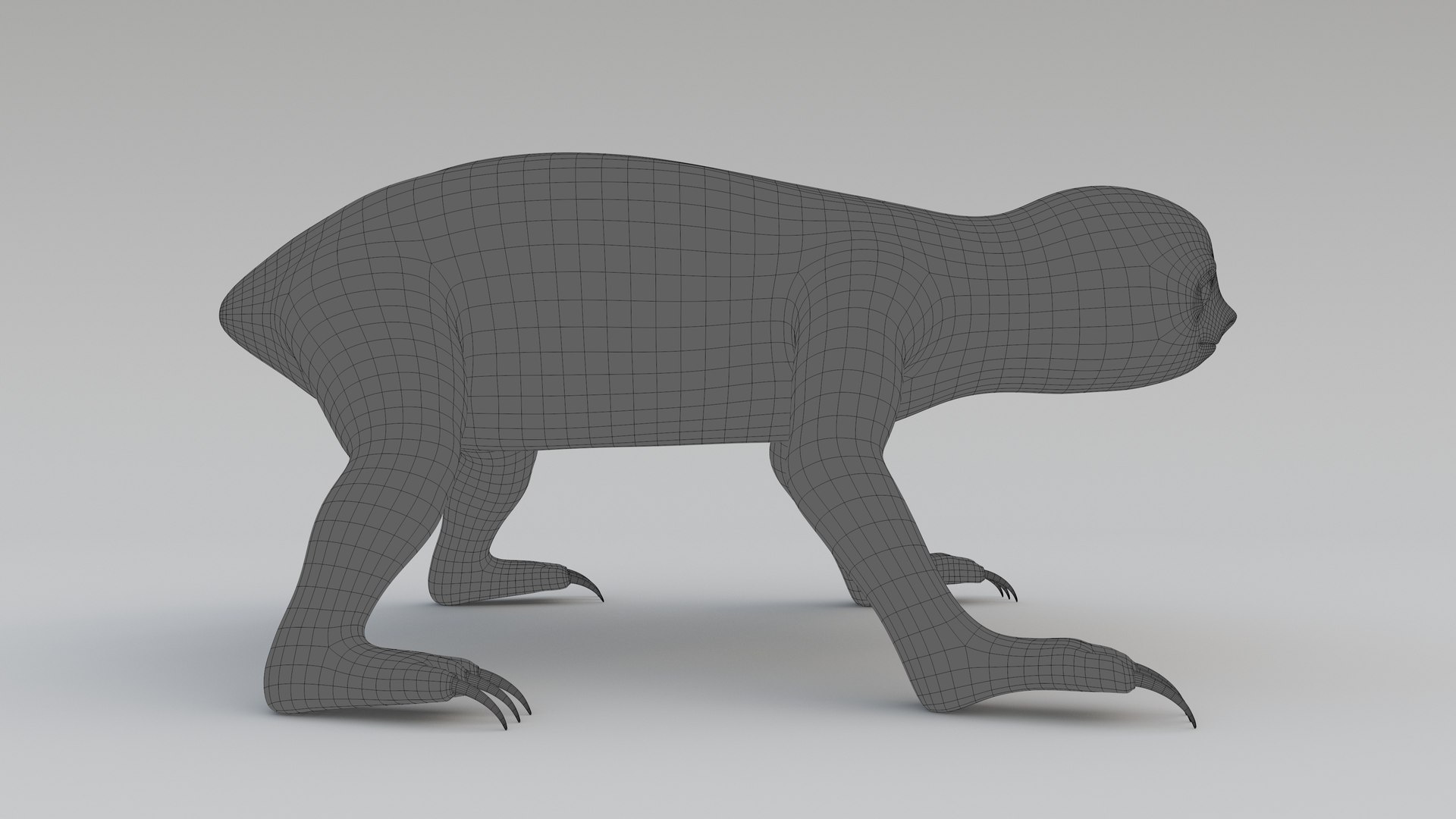 Sloth FUR ANIMATED 3D Model - TurboSquid 1986553