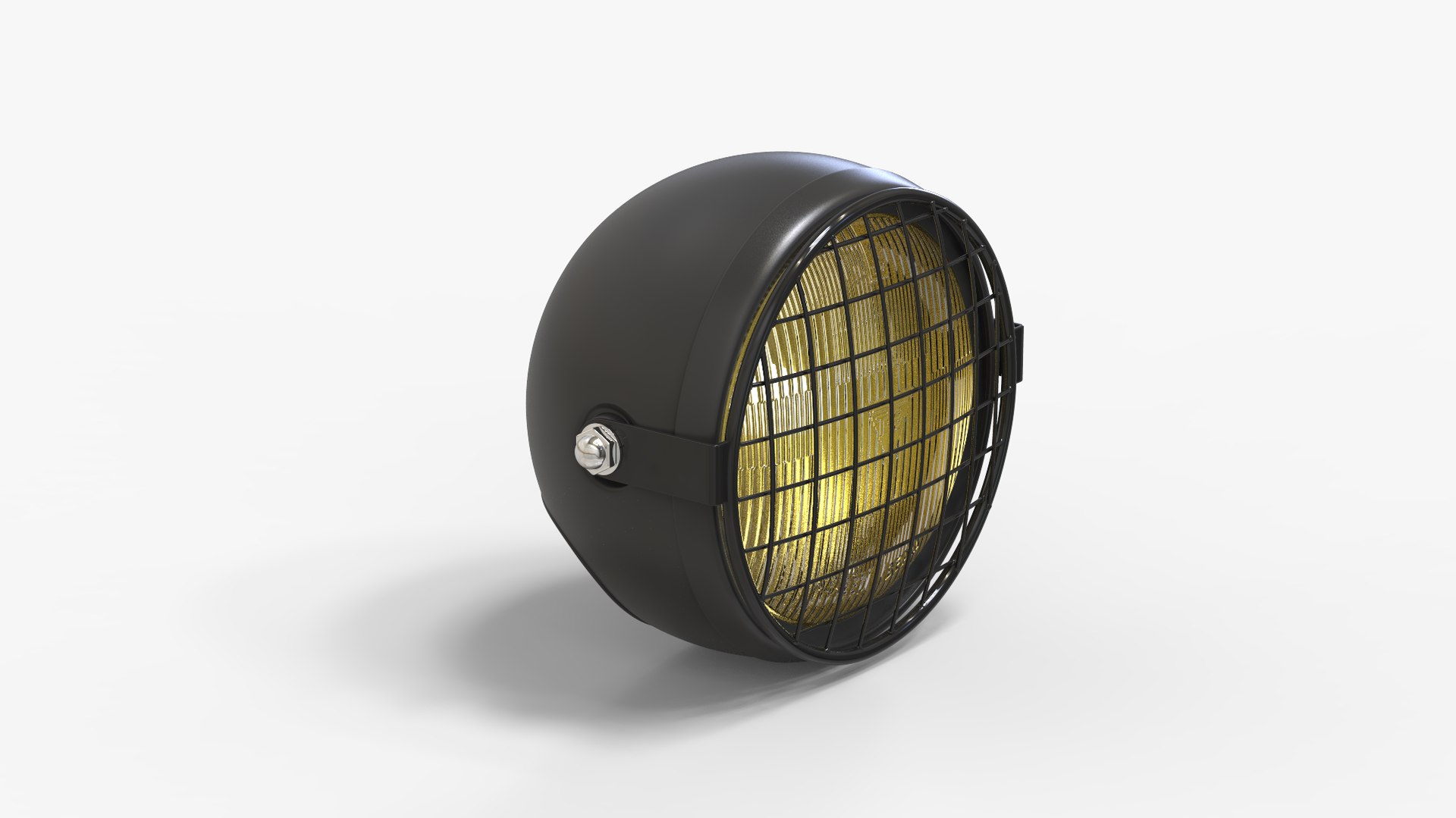 3D Headlight With Grid V2 - TurboSquid 2072345