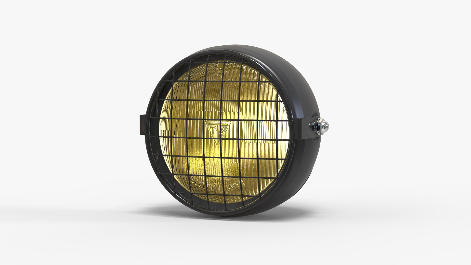3D Headlight With Grid V2 - TurboSquid 2072345