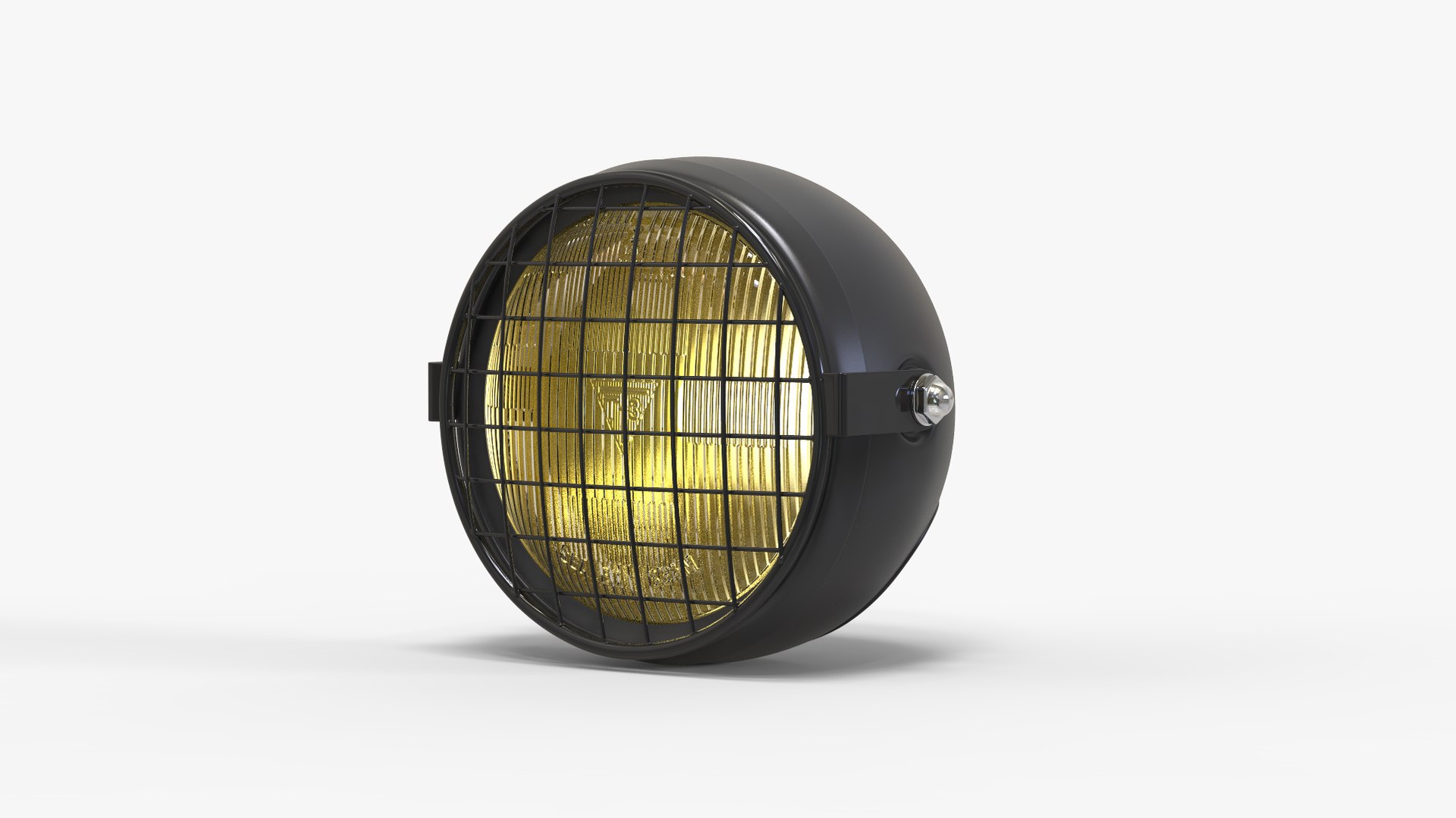 3D Headlight With Grid V2 - TurboSquid 2072345