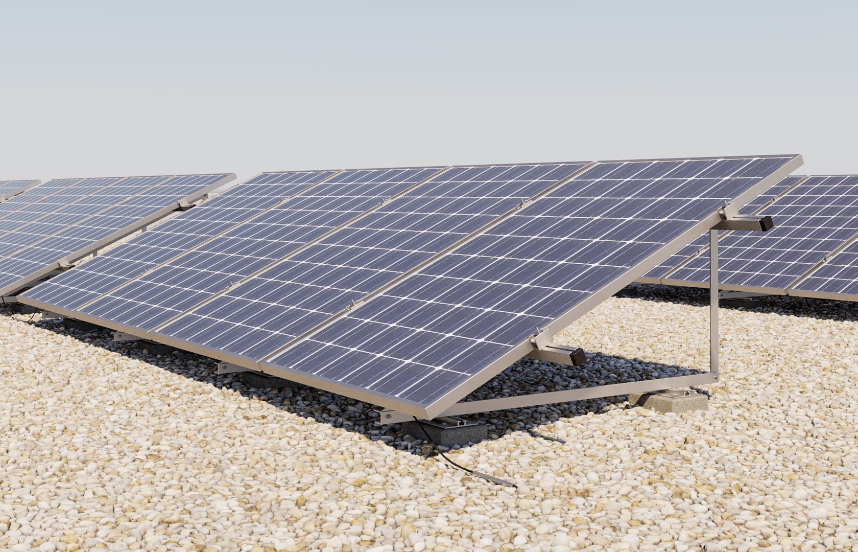 Solar Panels 3D Model - TurboSquid 1975461