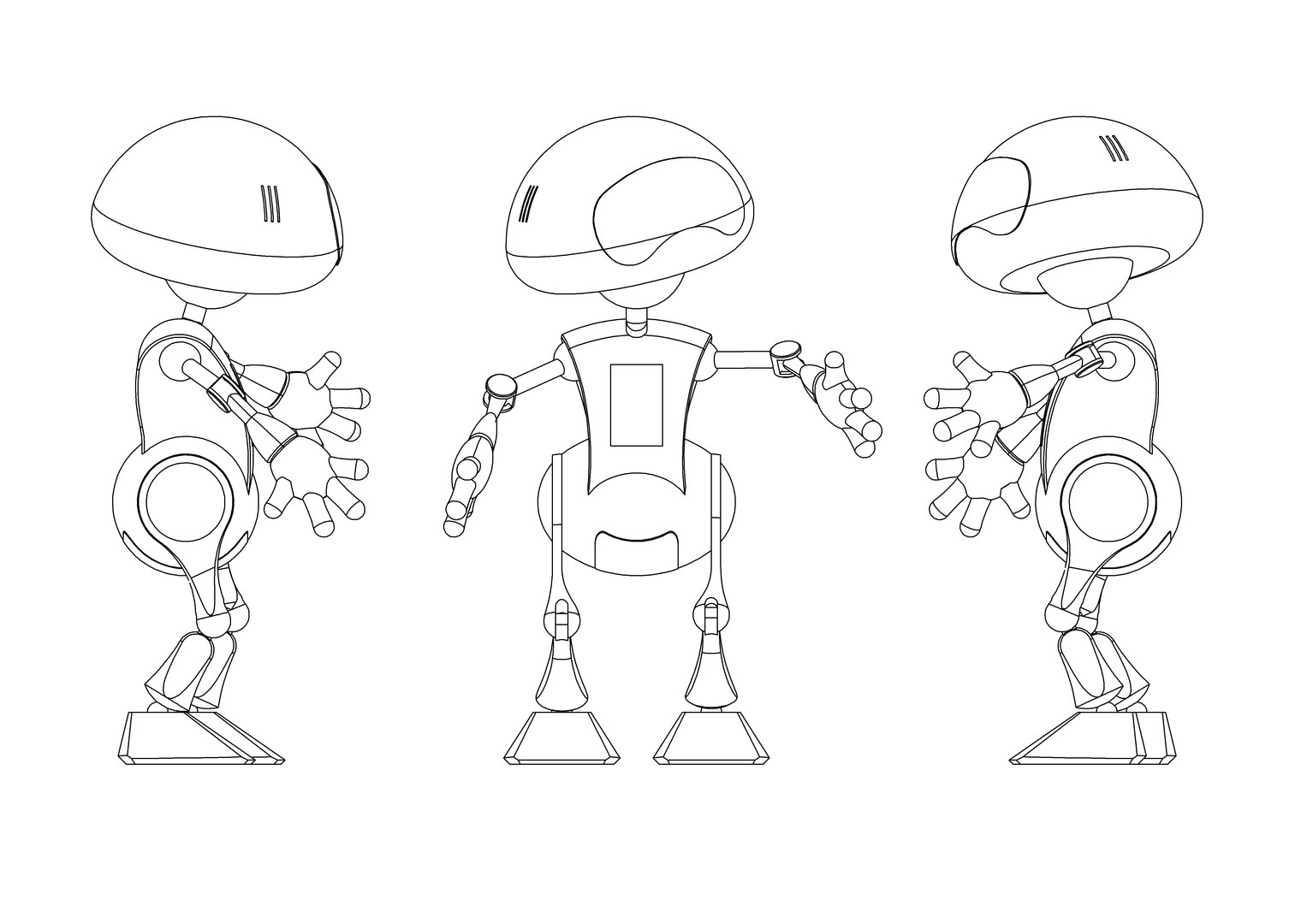 Solidworks Robot 3d Model