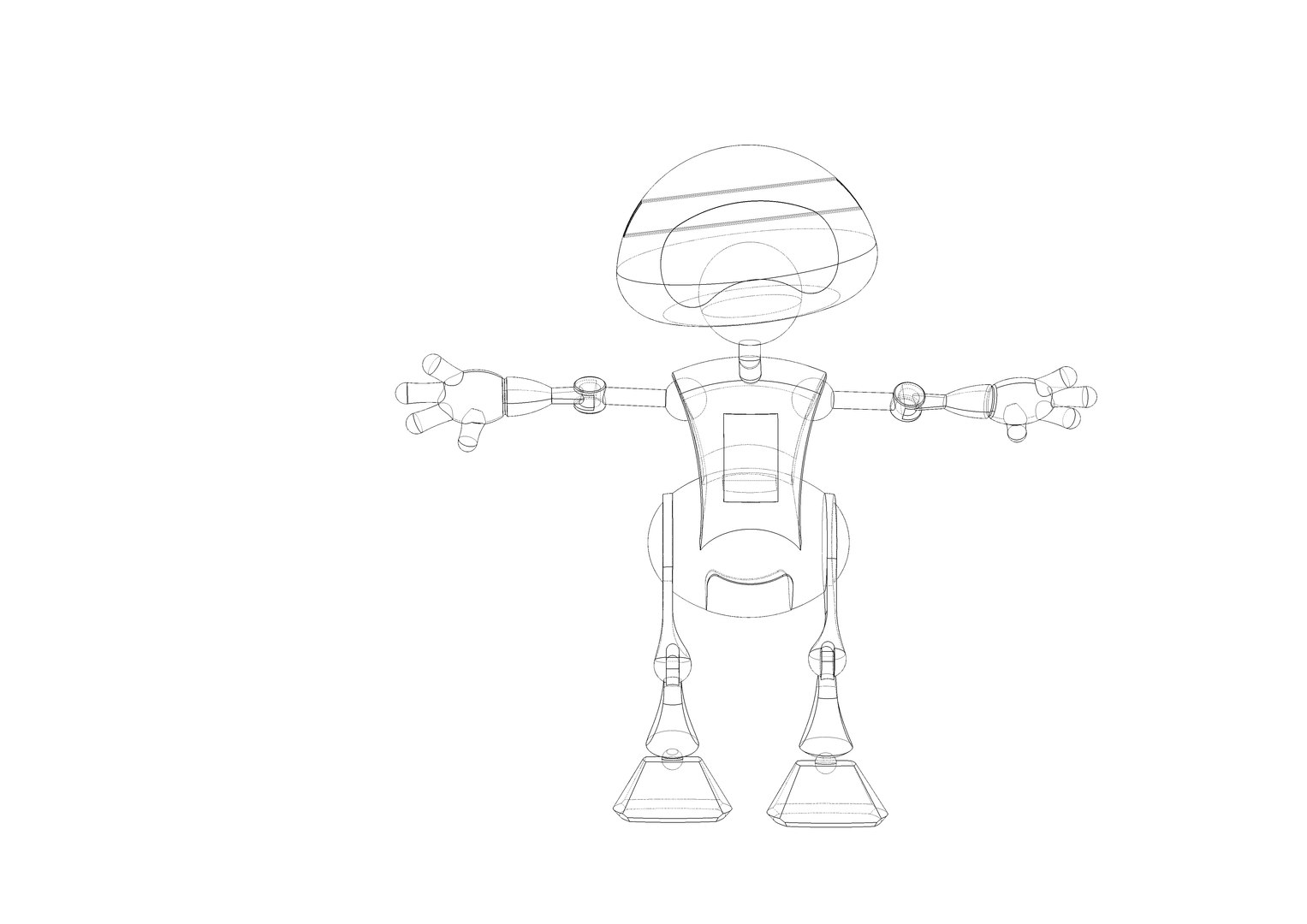 Solidworks Robot 3d Model