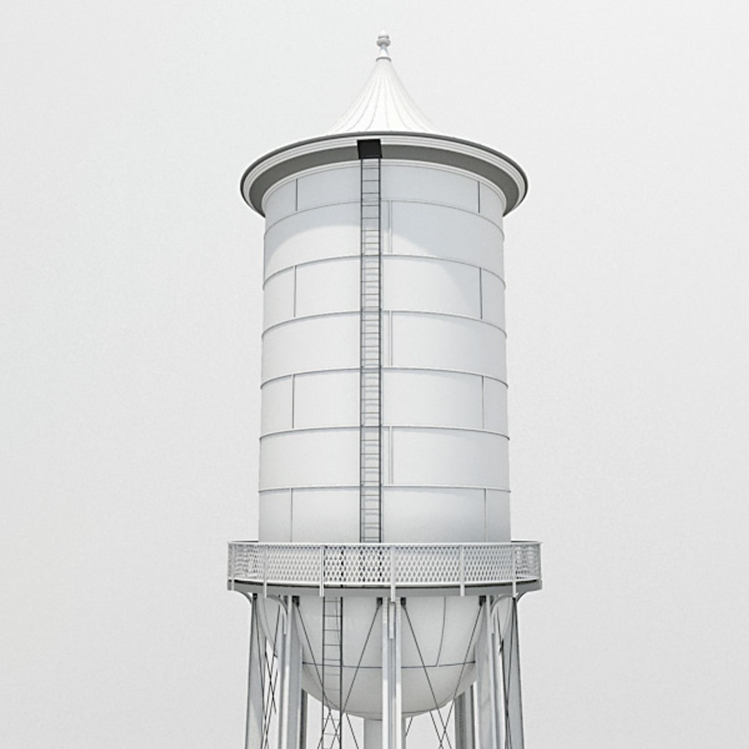 3d Water Tower