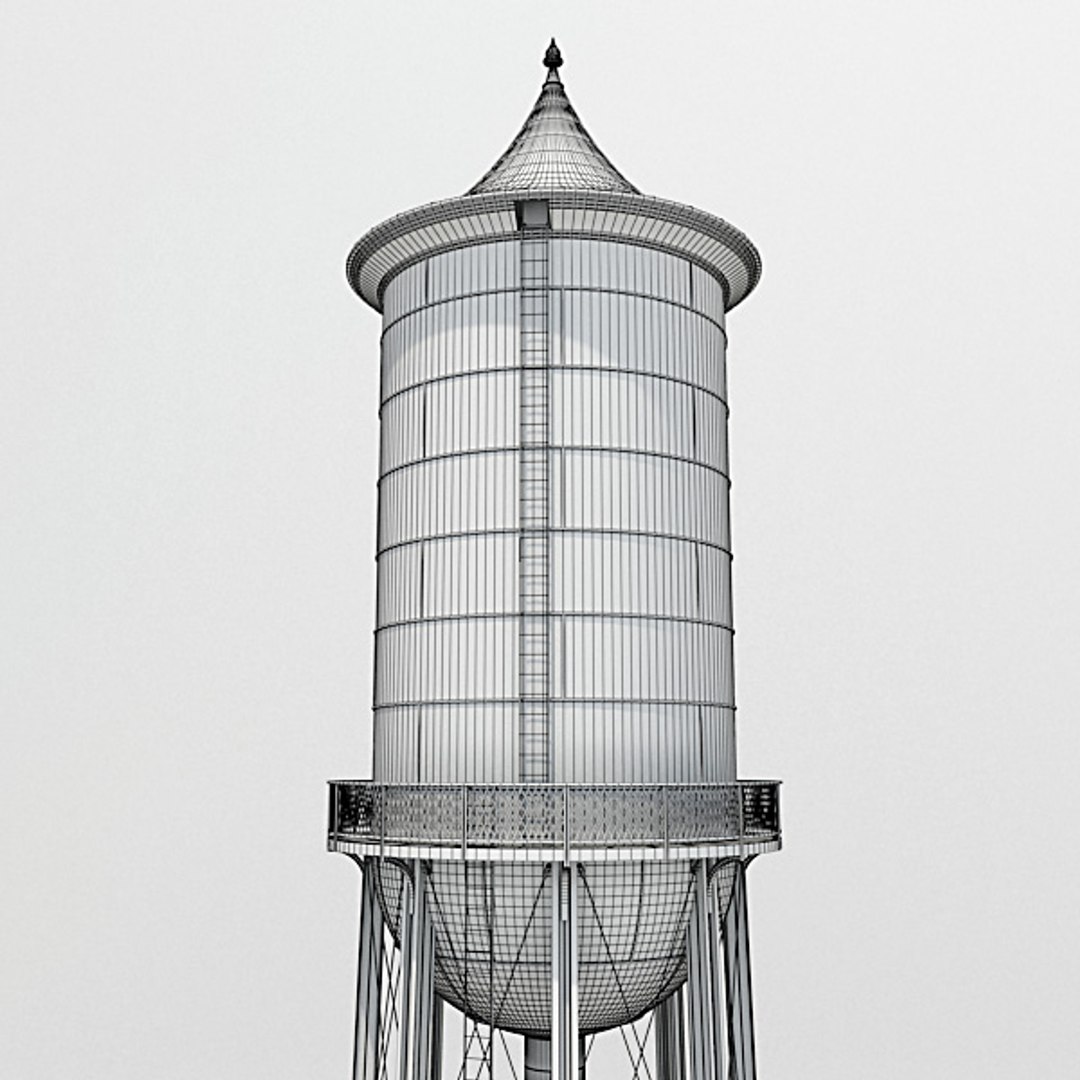 3d Water Tower