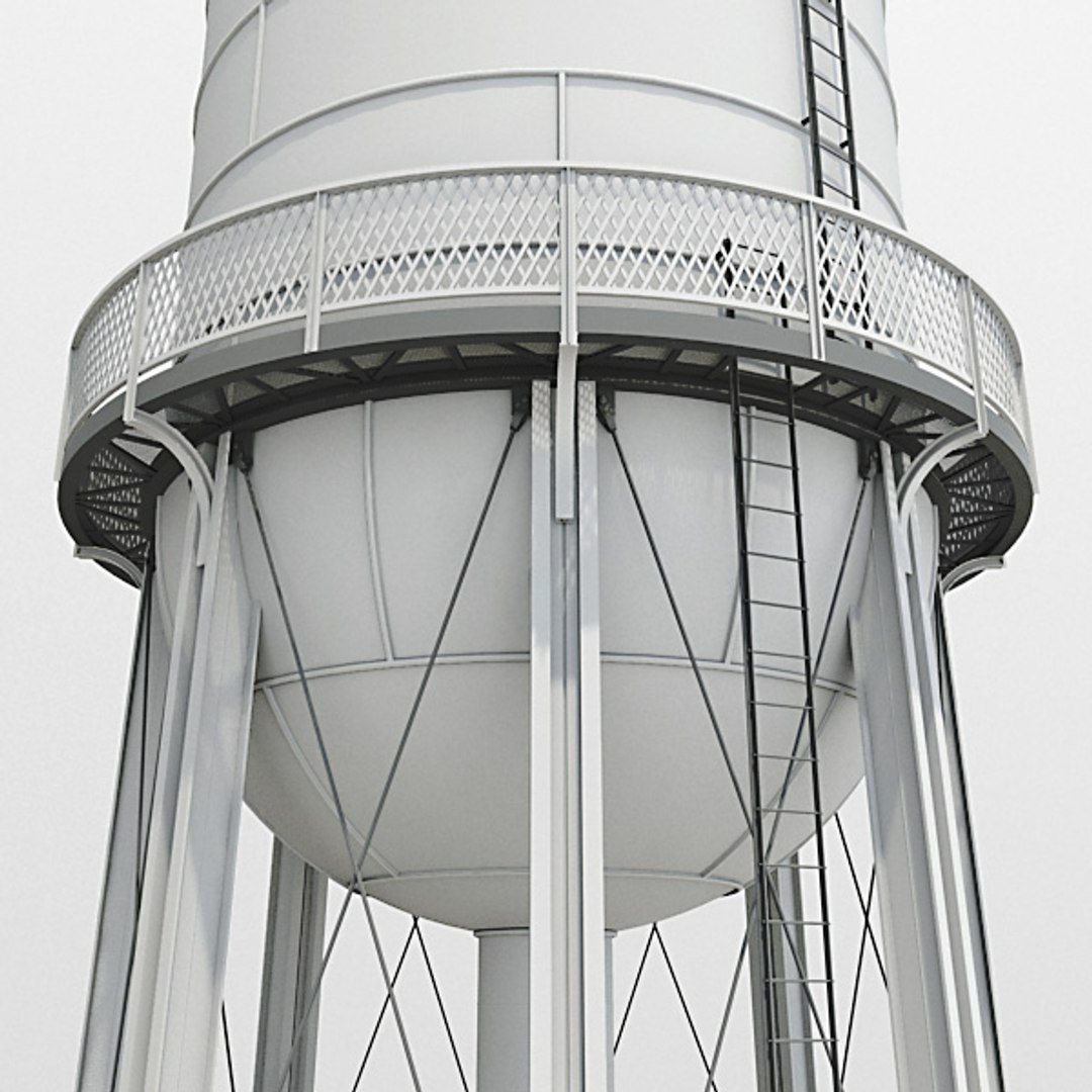 3d Water Tower