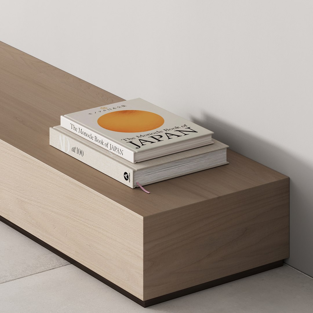 3D 151 tv wall kit 03 super minimal warm gray and wood 01 - TurboSquid ...