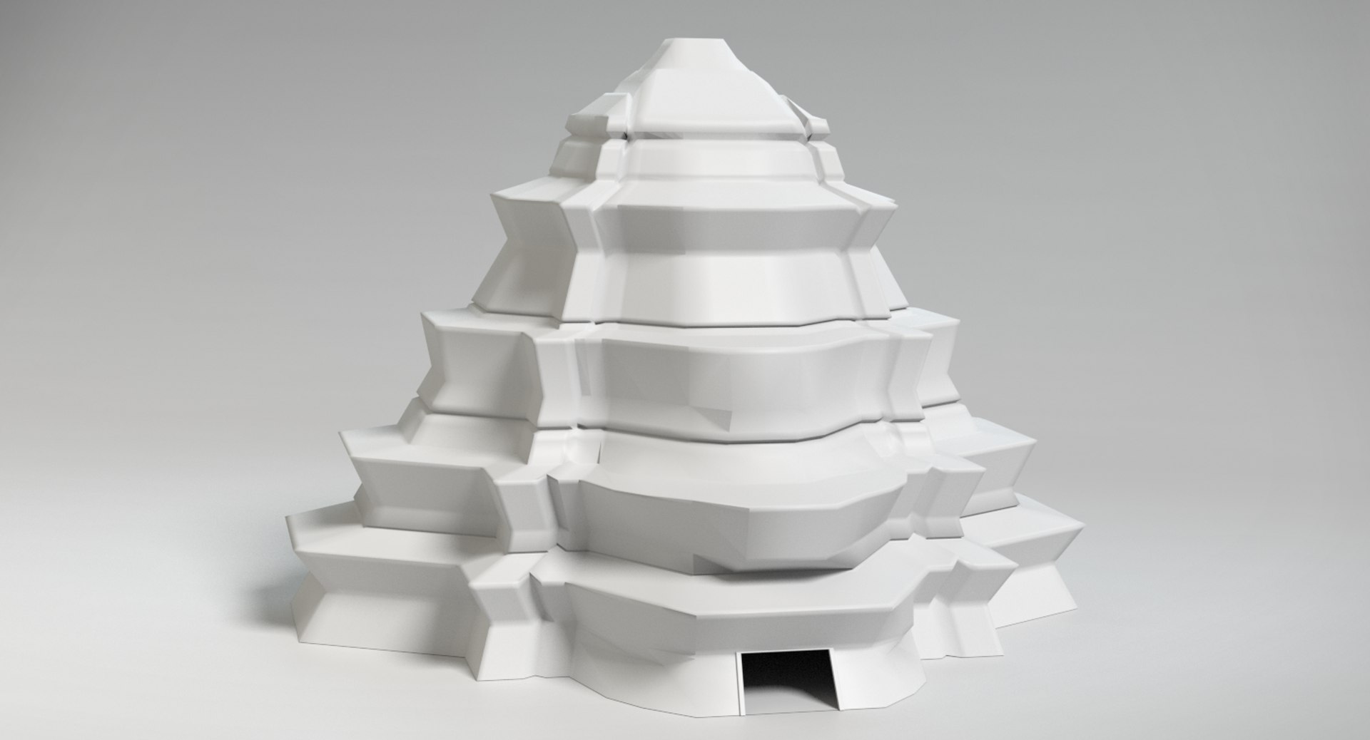 Fantasy Pyramid 3D Model - TurboSquid 1170590
