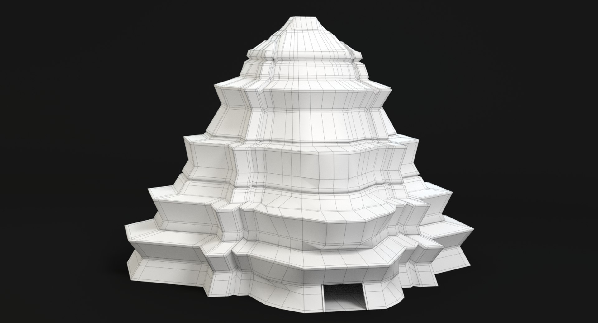Fantasy Pyramid 3D Model - TurboSquid 1170590