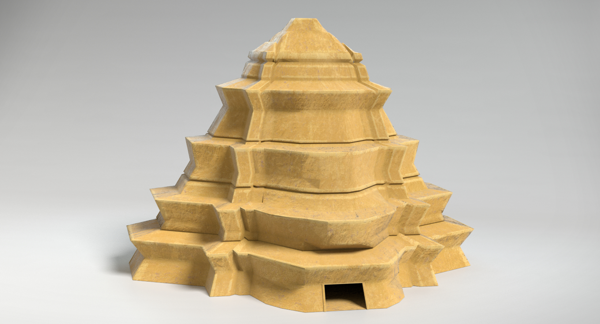 Fantasy Pyramid 3D Model - TurboSquid 1170590