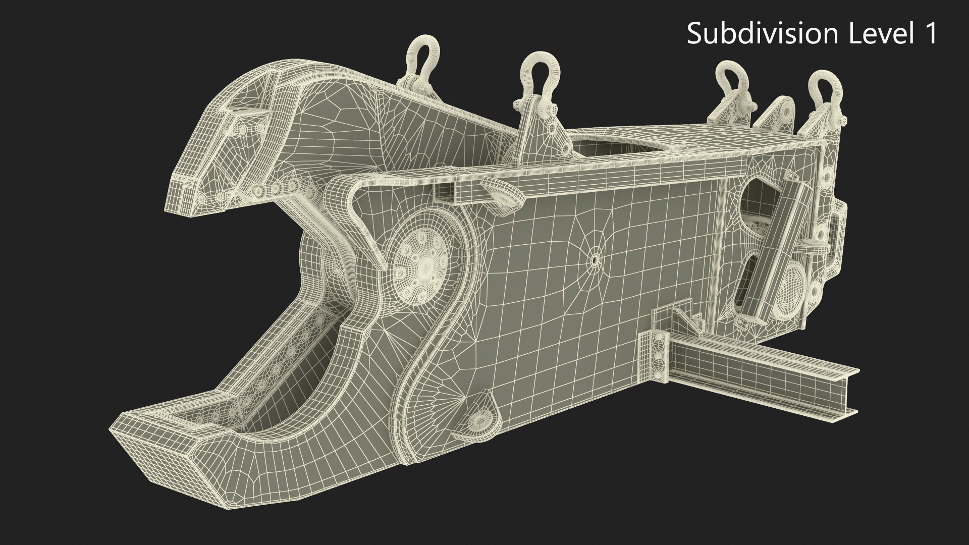 Subsea Pipe Cutting Tool Rigged 3D Model - TurboSquid 2328324