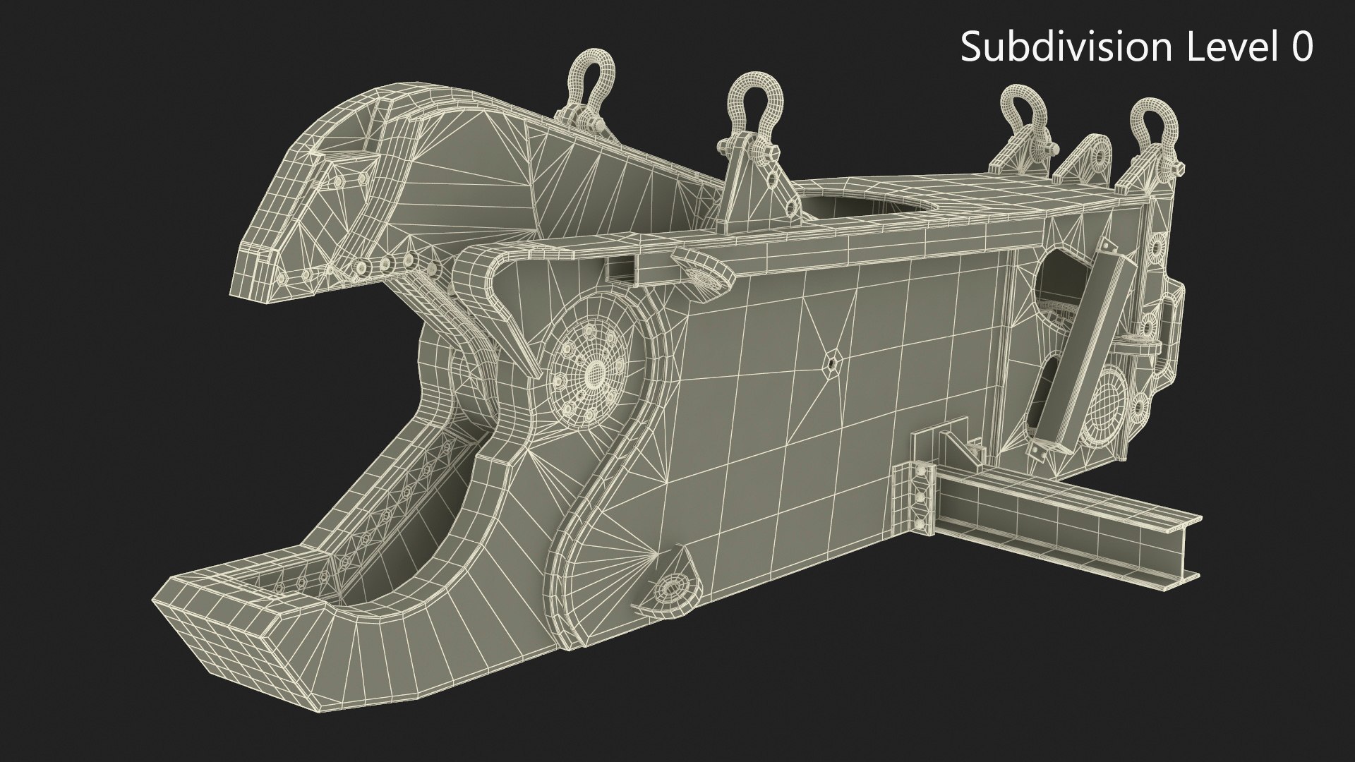 Subsea Pipe Cutting Tool Rigged 3D Model - TurboSquid 2328324