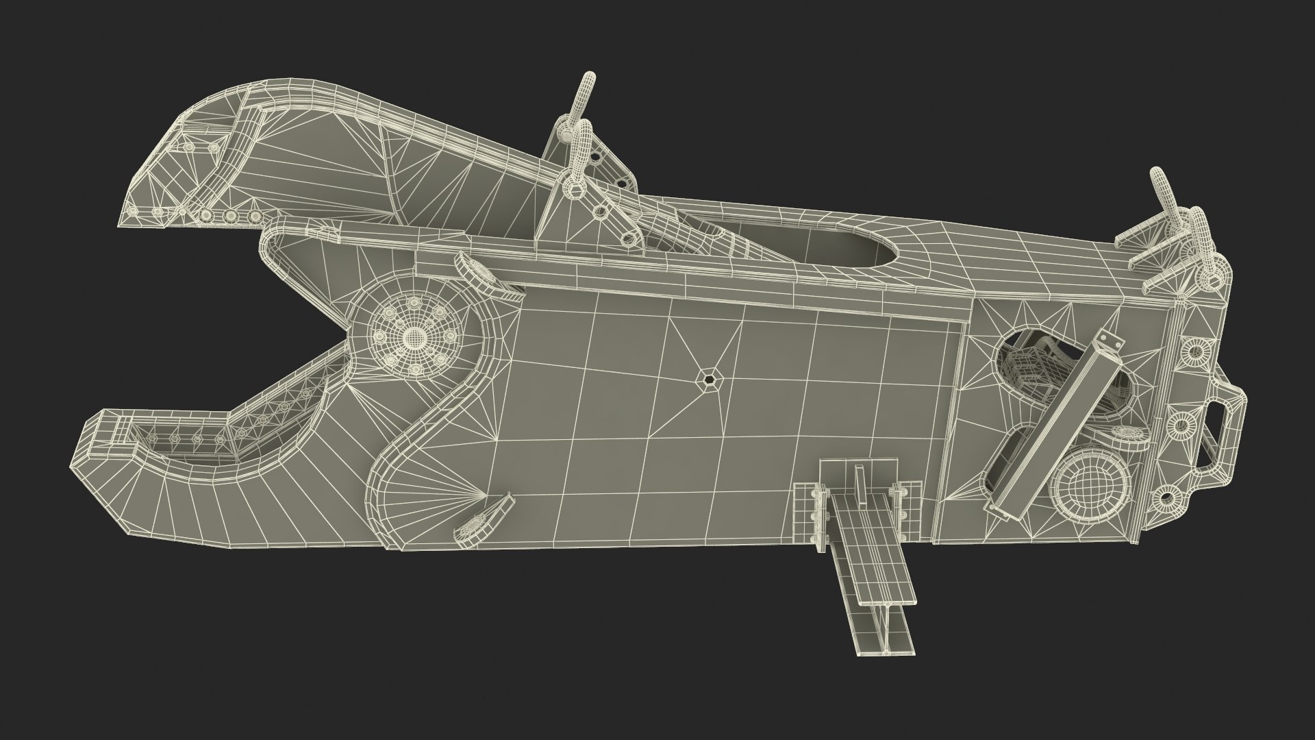 Subsea Pipe Cutting Tool Rigged 3D Model - TurboSquid 2328324