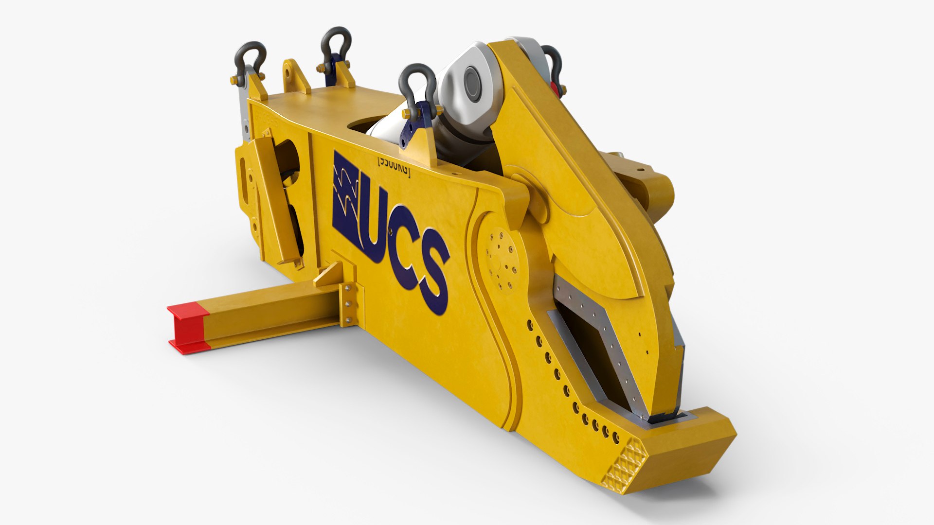 Subsea Pipe Cutting Tool Rigged 3D Model - TurboSquid 2328324